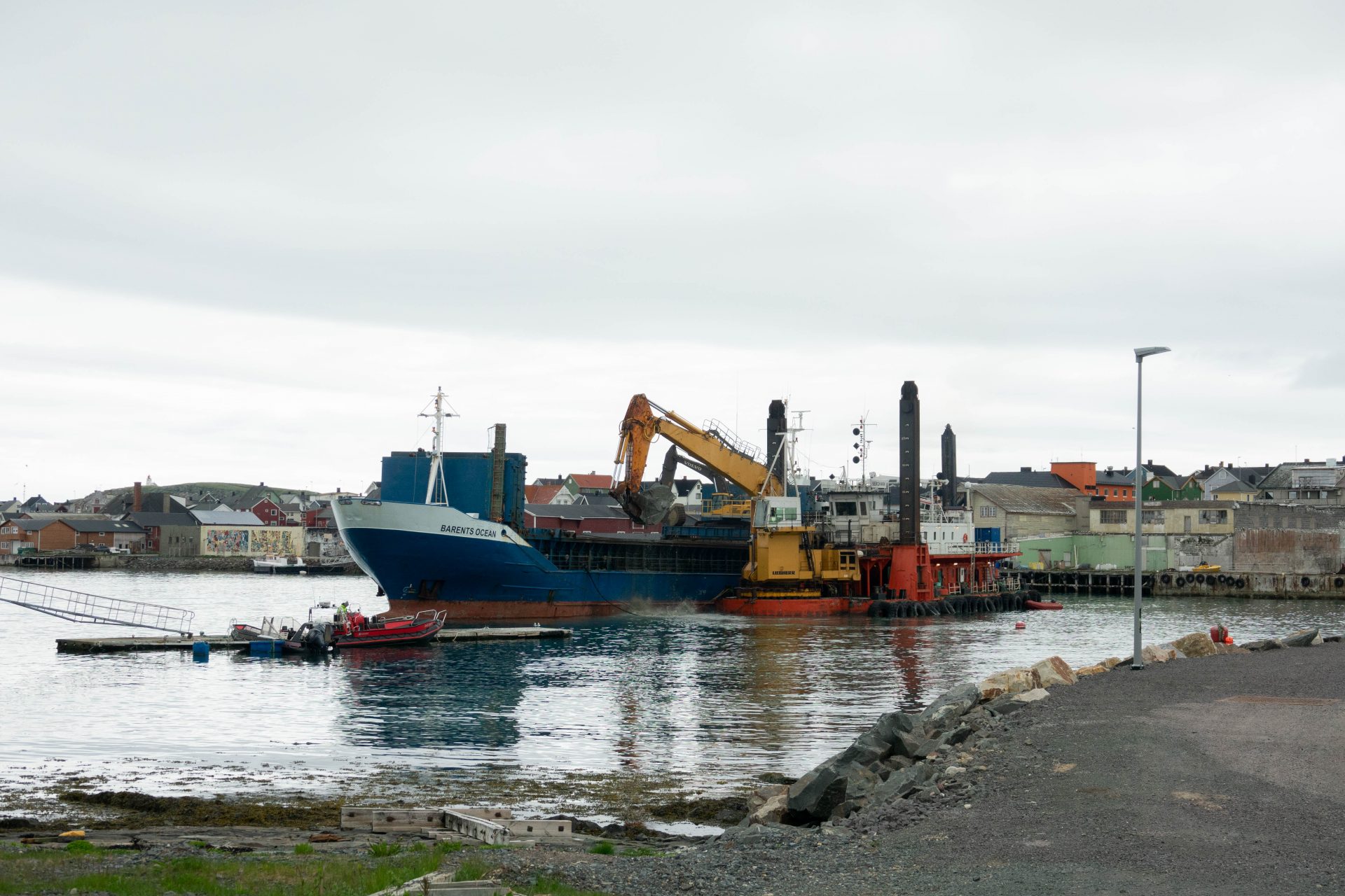 Mudringen av indre havn er i gang - Østhavet