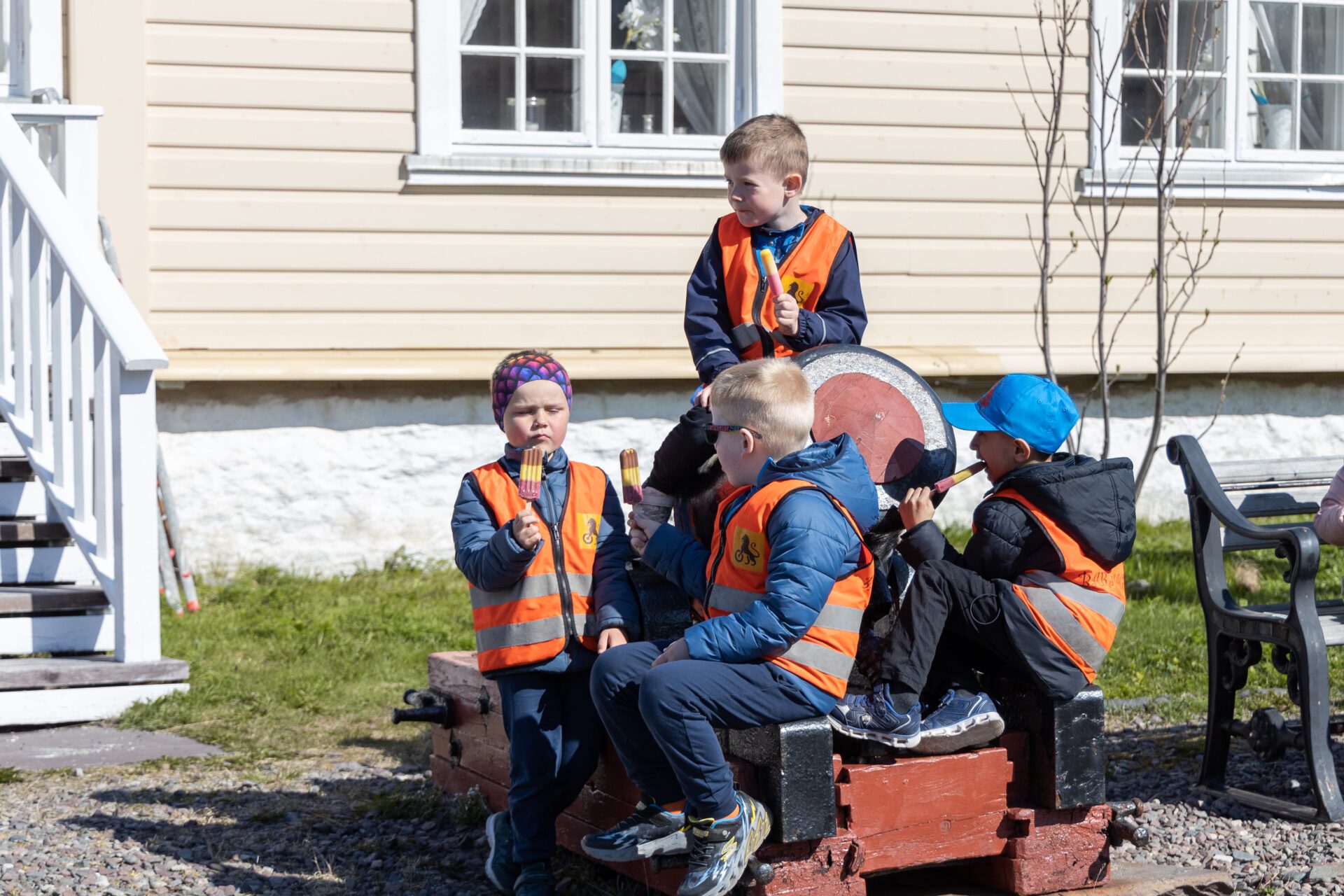Pakket ut og målte rogna med byens barn - Østhavet